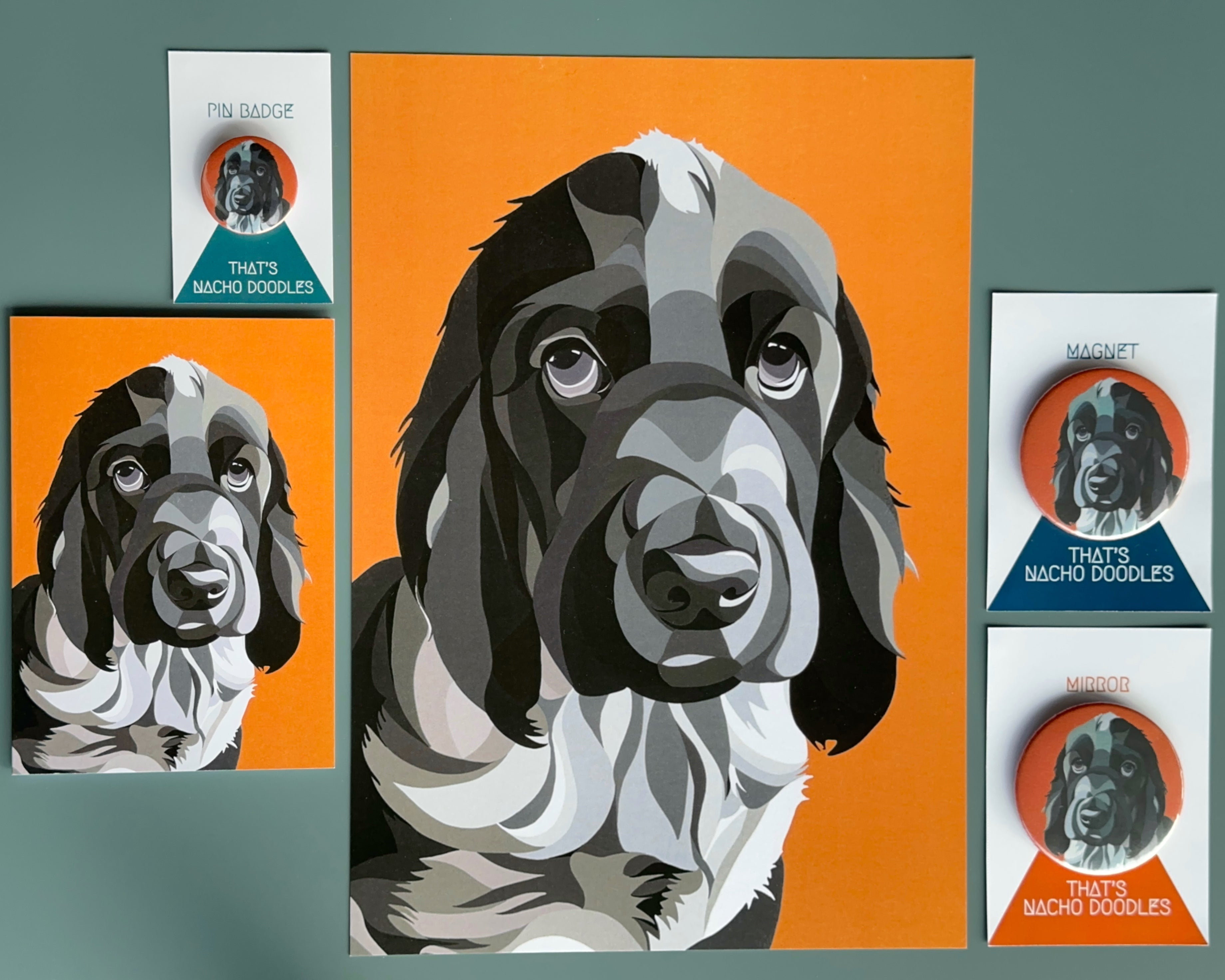 COCKER SPANIEL BUNDLE – That’s Nacho Doodles